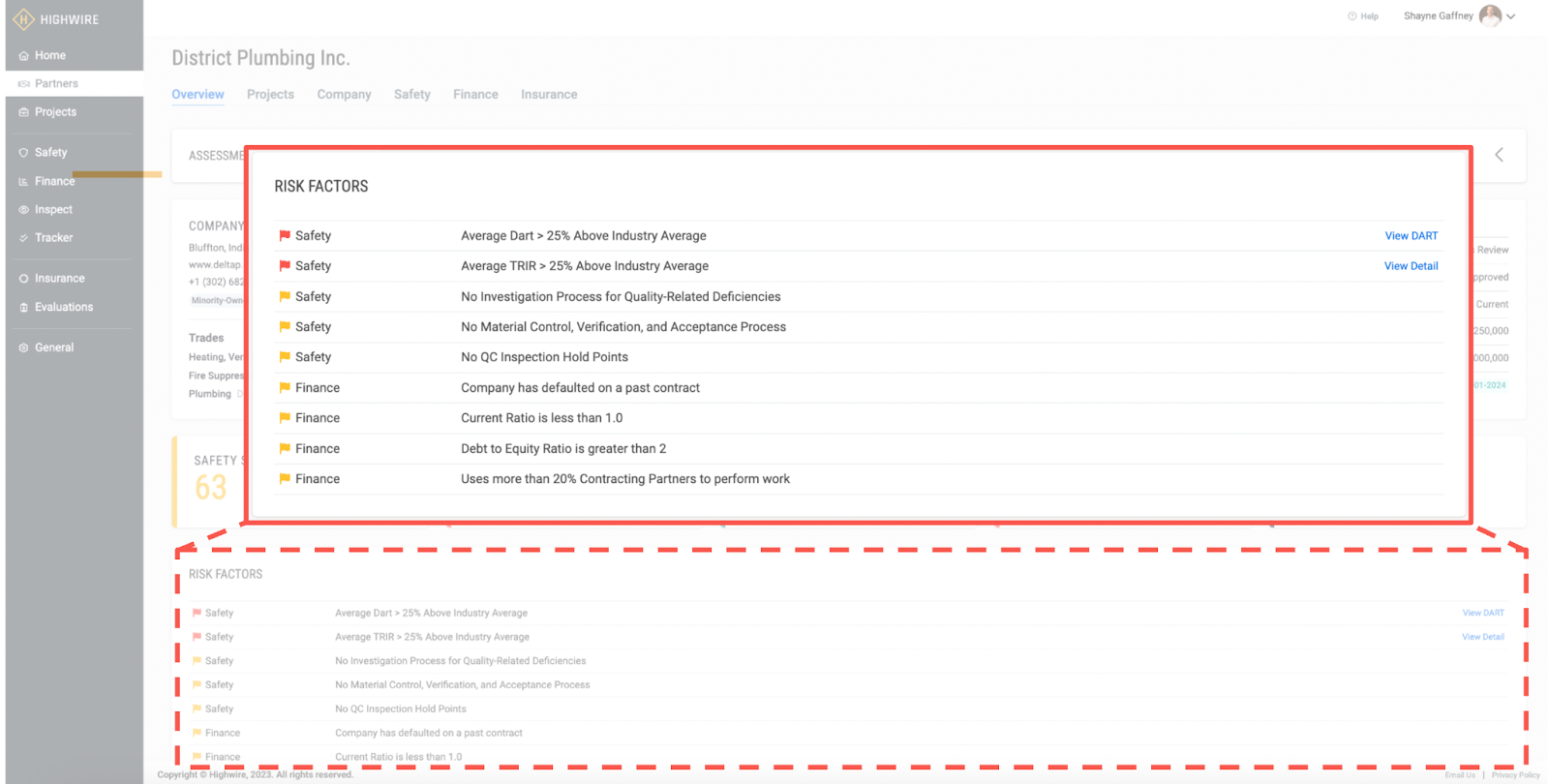 How do I view a contractor's profile? – Highwire Help Center
