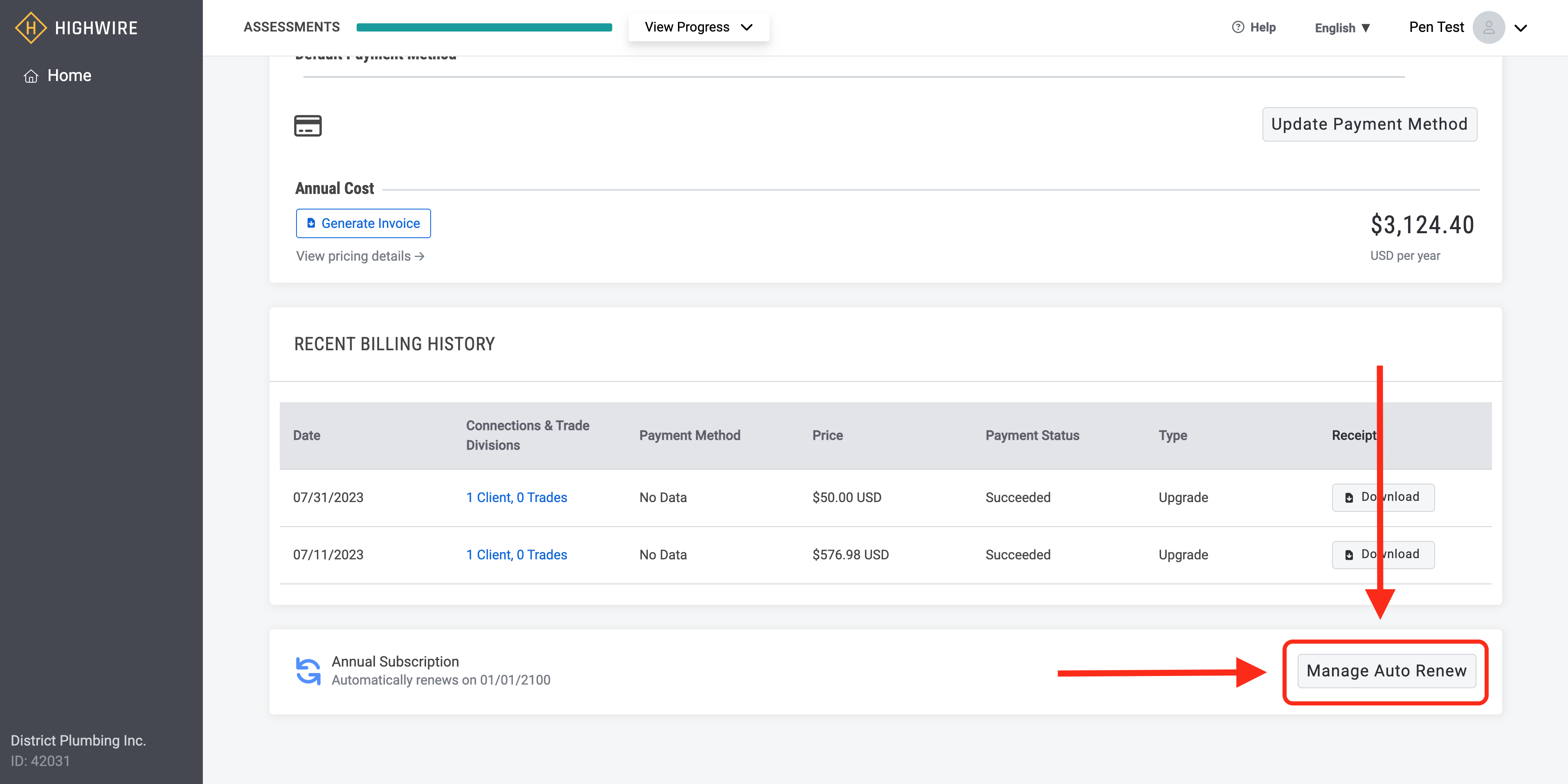 How do I manage my subscription? – Highwire Help Center