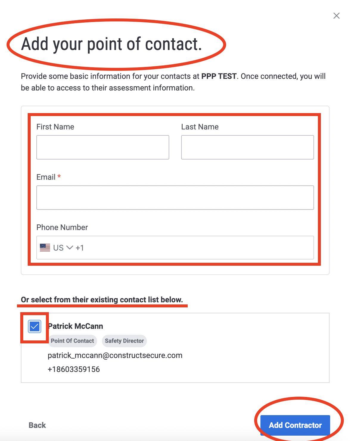 How do I invite a contractor to enroll in Highwire? – Highwire Help Center